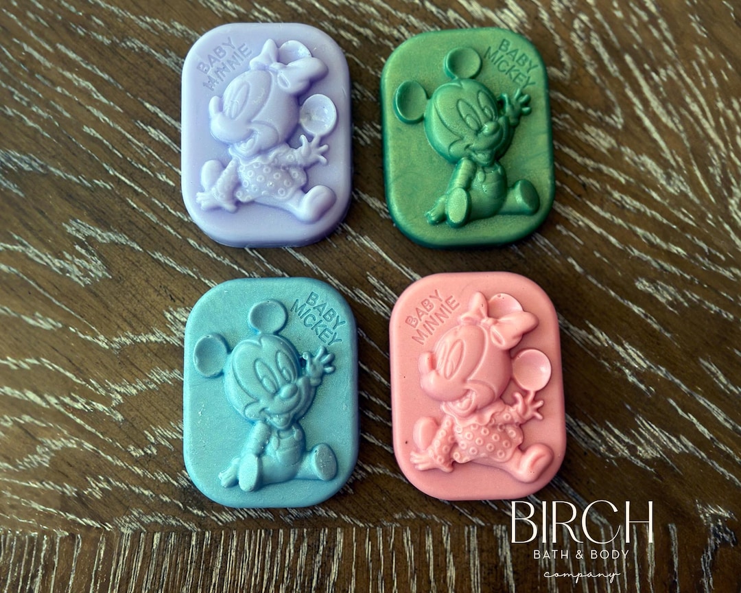 Baby Mickey and Minnie Tile Handmade Soap, Natural, Hand-poured Soap ...