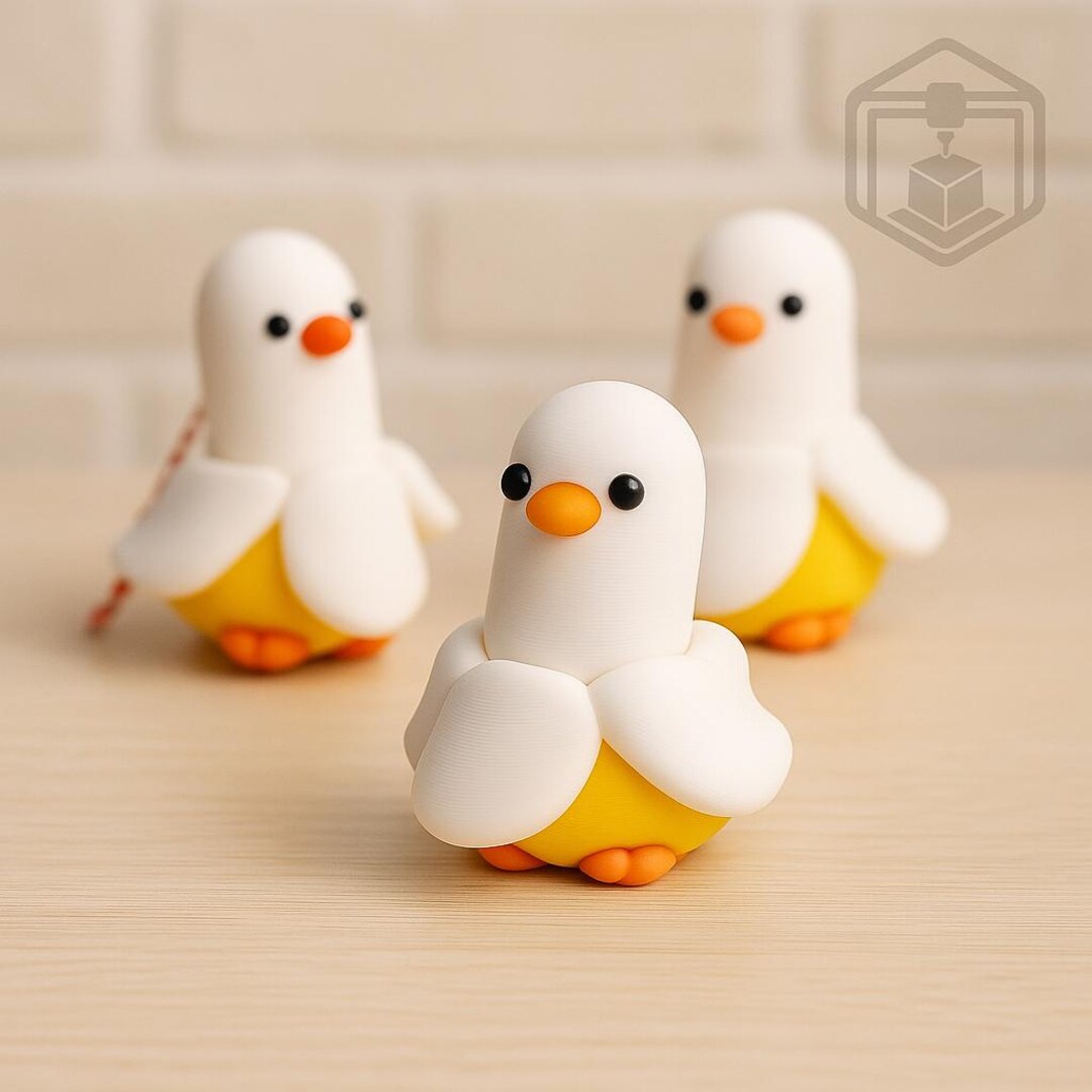 Banana Duck Fidget Clicker - Etsy