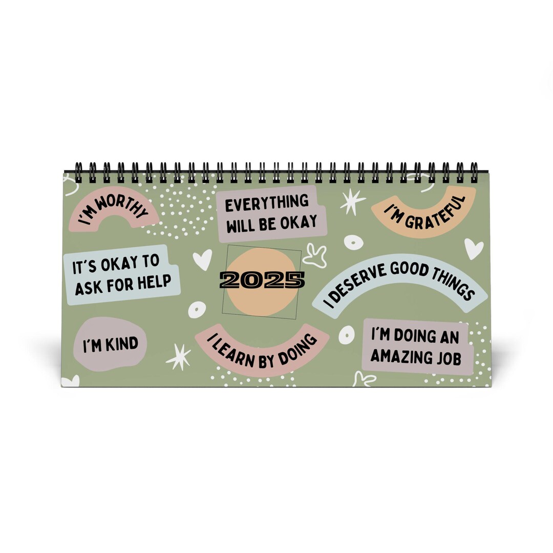 Positive Affirmation 2025 Kalender - Etsy.de