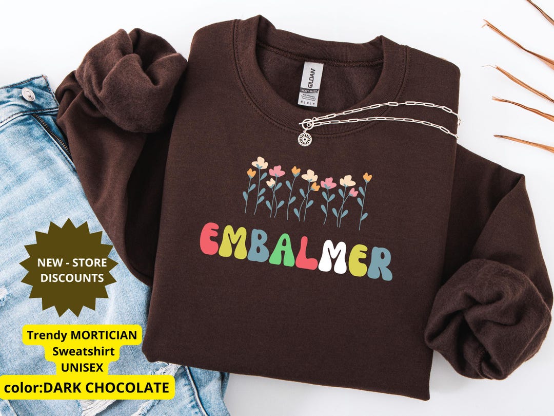 Funny Mortician Sweatshirt: Embalmer Easter Gift - Etsy