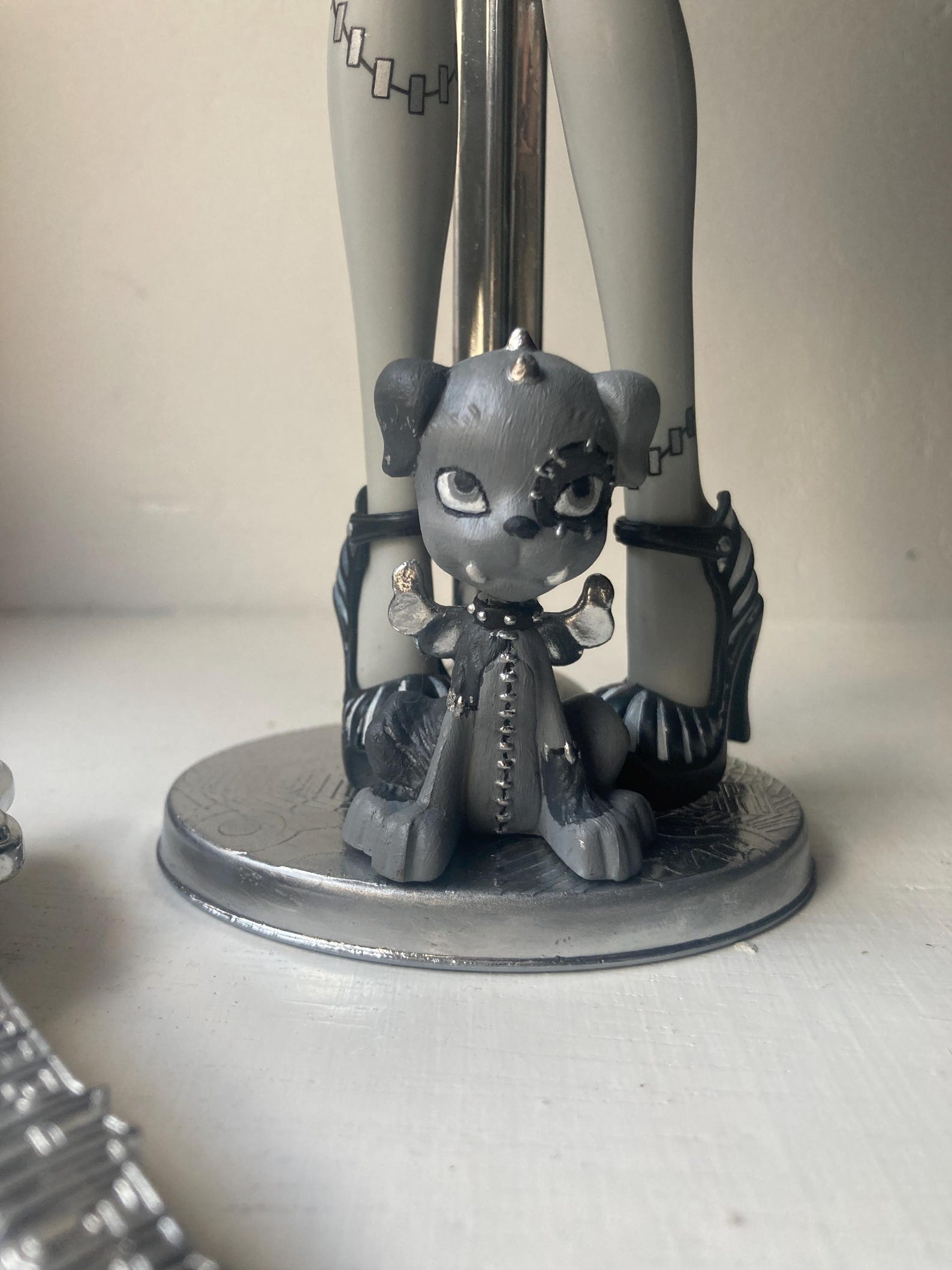 Monster High Custom Black and White Sdcc Frankie - Etsy