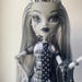 Monster High Custom Black and White Sdcc Frankie - Etsy