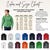 Editable Unisex Polo Shirt Port Authority K500 Color+size Chart,canva ...