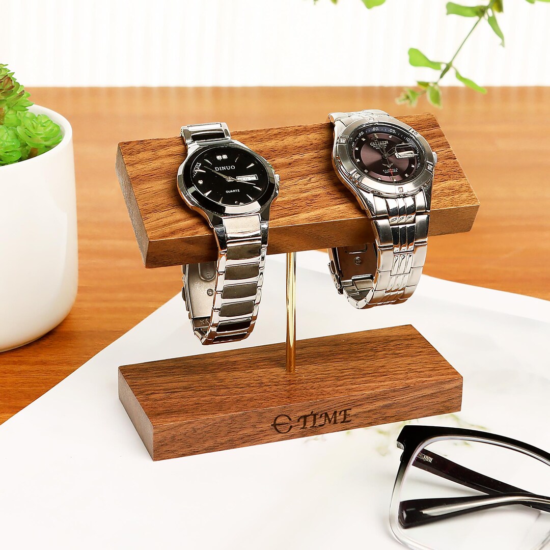 Men Jewelry Organizer, Stand for Watches,personalized Name Watch ...