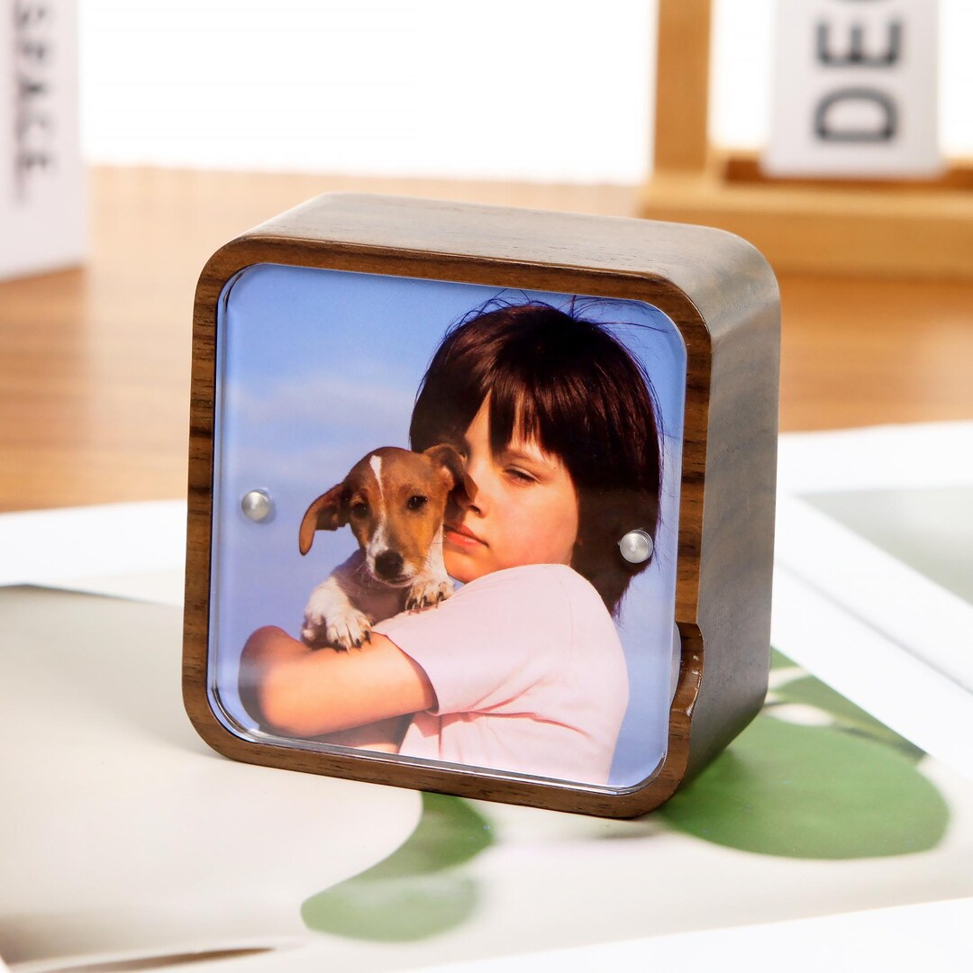 Christmas Custom Gravity Sensor Photo Frame Music Box Personalized ...