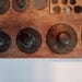 Old Set of Weights in Wooden Support / Scale / Authentic, Vintage ...
