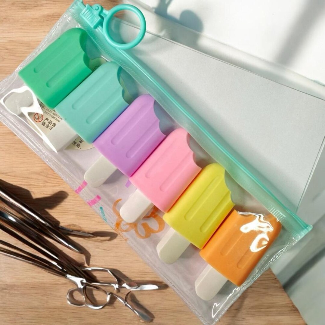 Set of 6 Highlighter Ice Cream Pens - Etsy