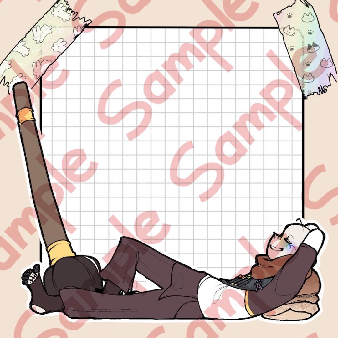 Ink Sans Undertale — Sticky Notes / Memo Pad - Etsy