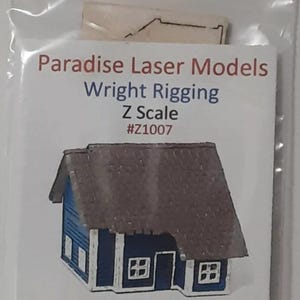 Waterfront #2 Kit - 2 Building Kits and 1 Pier Set - Z Scale Model ...