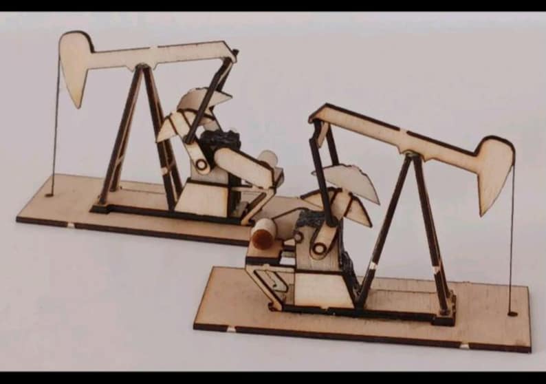 Horsehead Oil Pump Kit - Makes 2 Pumps - Z Scale Model Train - New ...