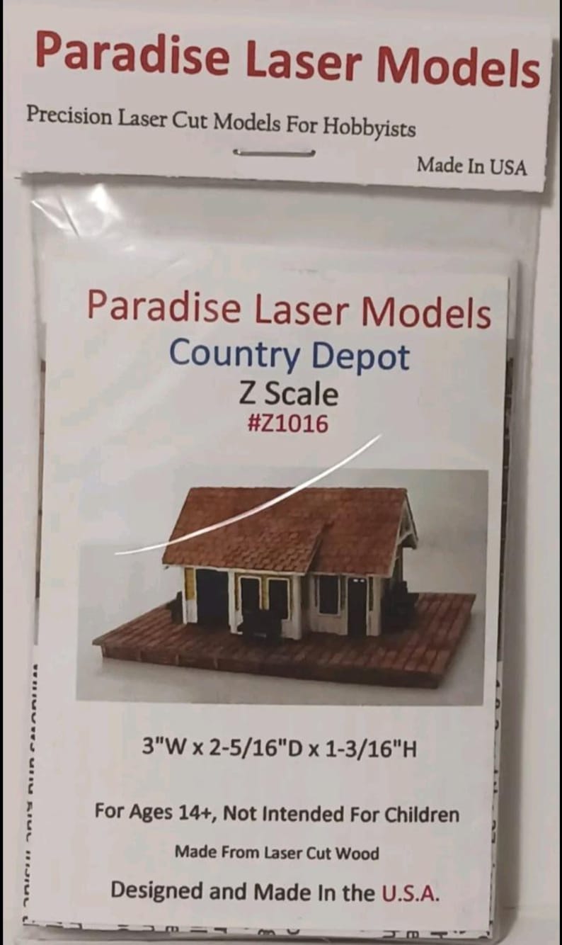 Country Depot Kit - Z Scale Model Train - New - Fast, Free Shipping ...