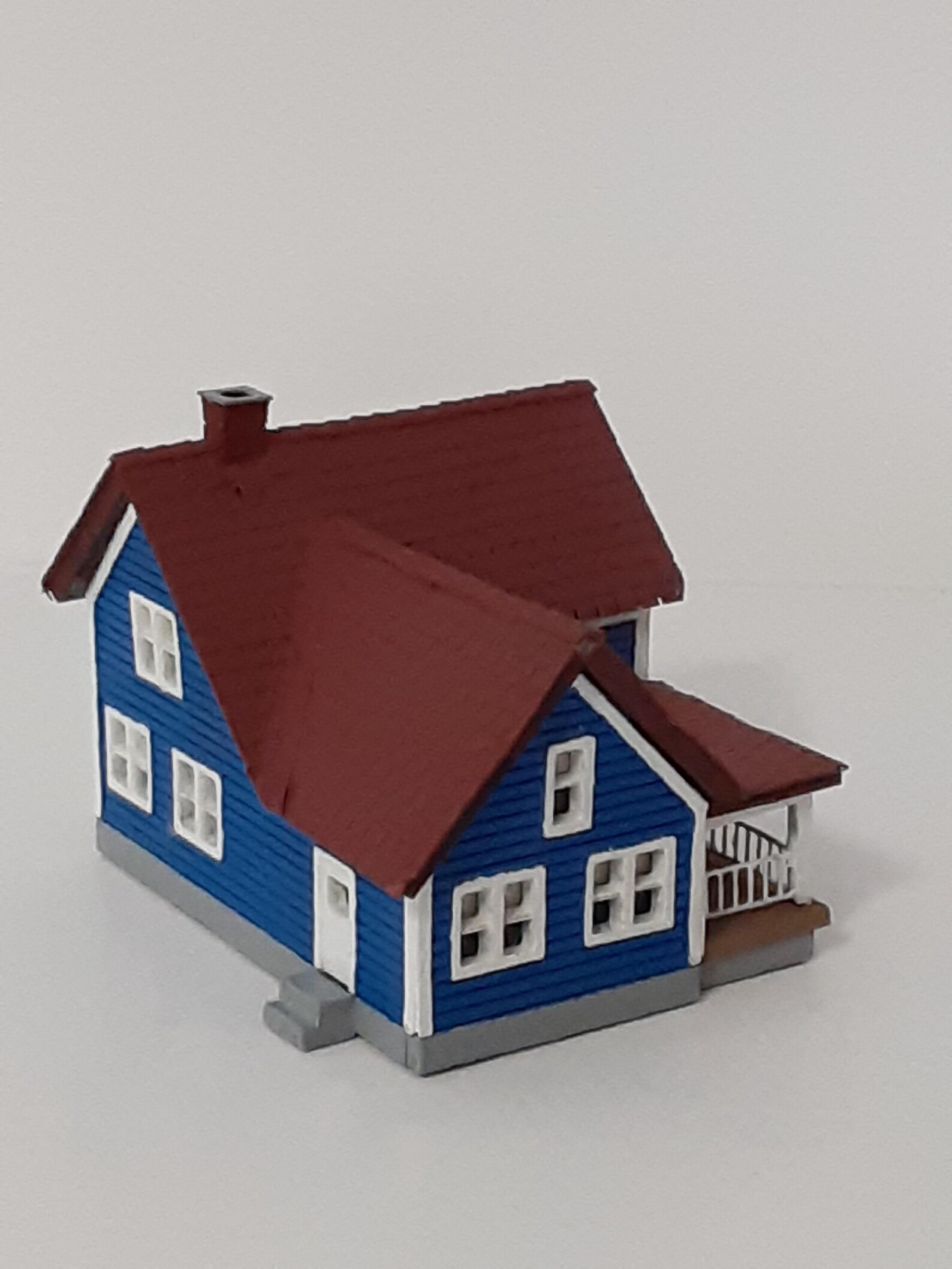 Two Story House Kit - Left Entry Design - Z Scale Model Train - New ...