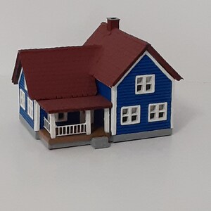 Two Story House Kit - Left Entry Design - Z Scale Model Train - New ...