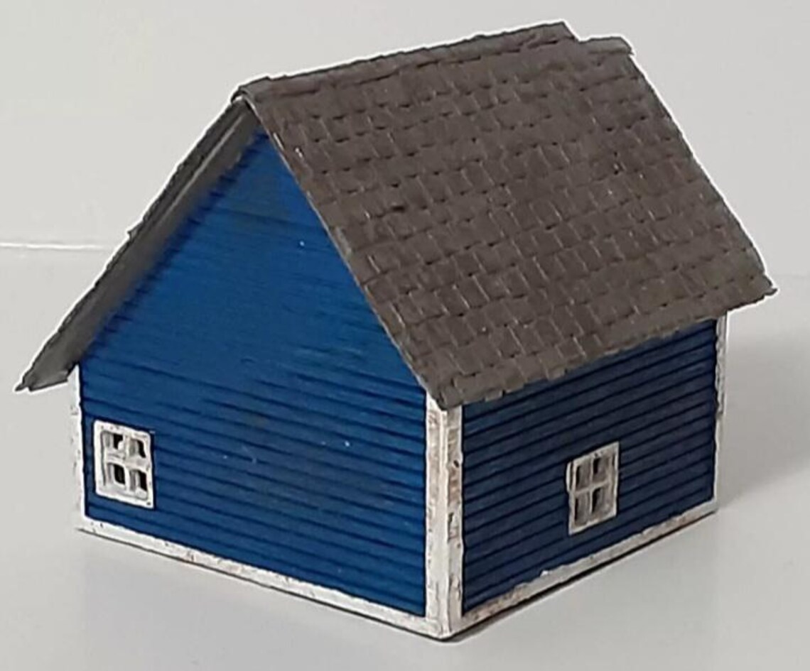 Waterfront #2 Kit - 2 Building Kits and 1 Pier Set - Z Scale Model ...