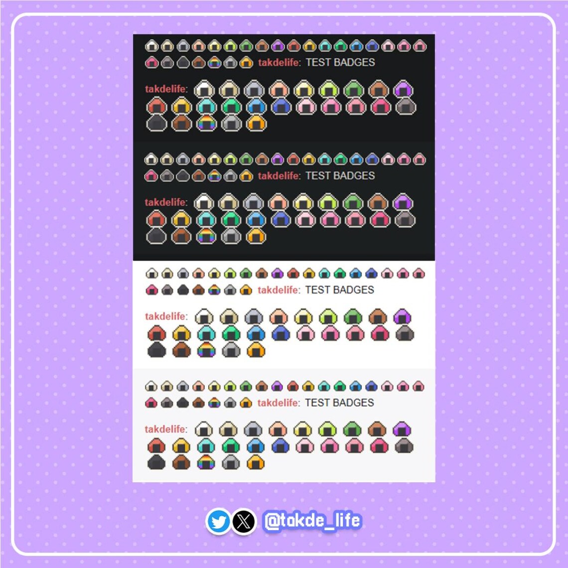 25 Colourful Onigiri Pixel Art Set Twitch Badges / Bits for Youtube ...