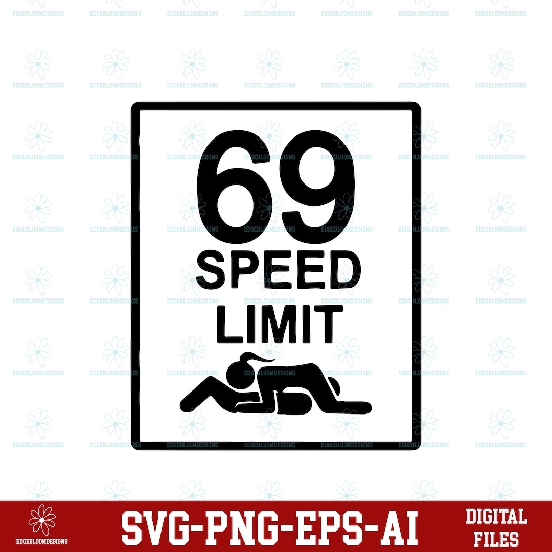 69 Speed Limit Cut Files for Cricut, Clipart, Svg Eps Ai Png, for ...