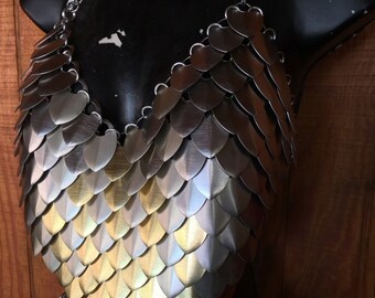 Diamond Dragon Scale Top | Etsy