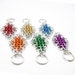 Custom Color Aluminum Chainmail Keyring - Etsy
