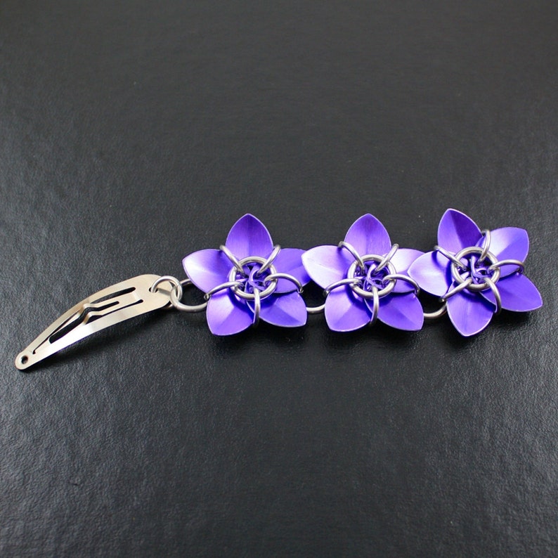 Flower Cascade Hair Fall - Etsy