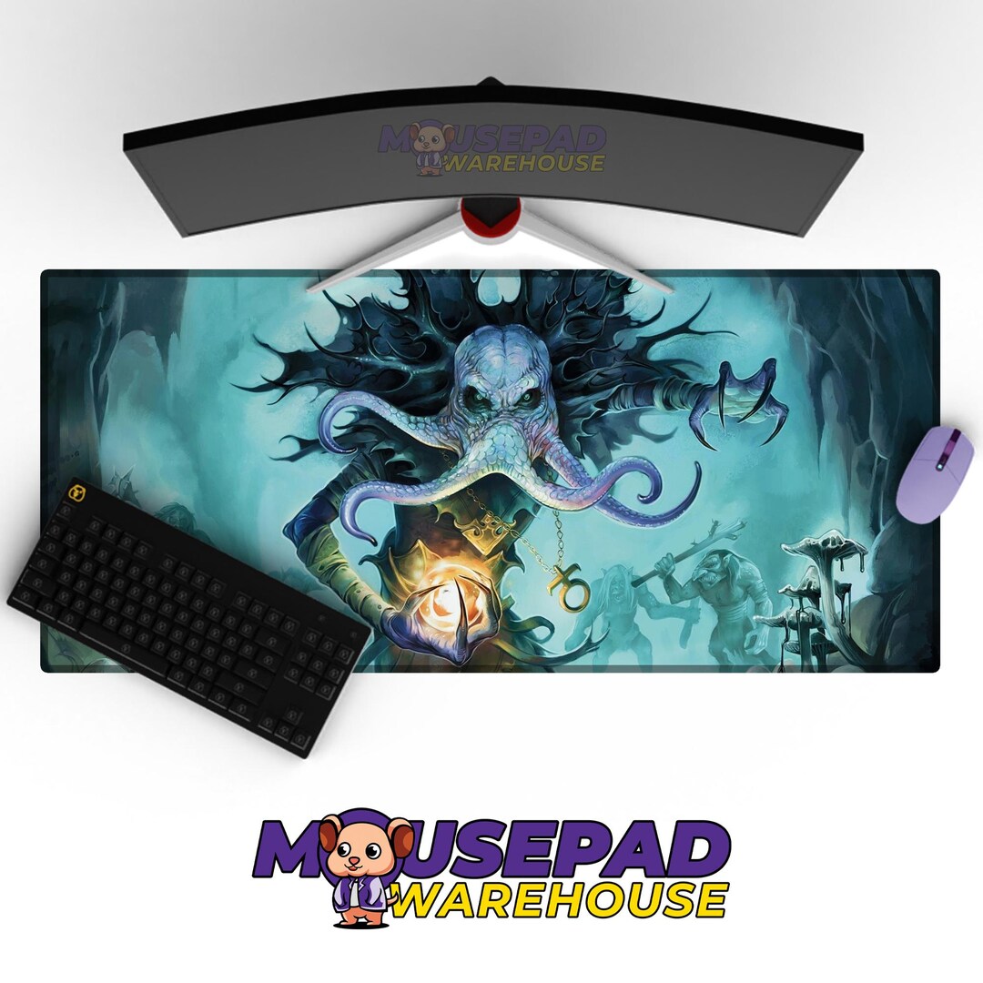 Dungeons & Dragons Dnd Inspired Mousepad 443798 // Large Desk Mat, TCG ...