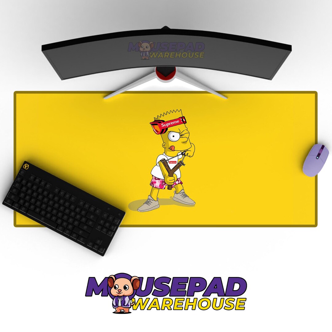 The Simpsons TV Show Inspired Mousepad 941121 // Large Desk Mat, TCG ...