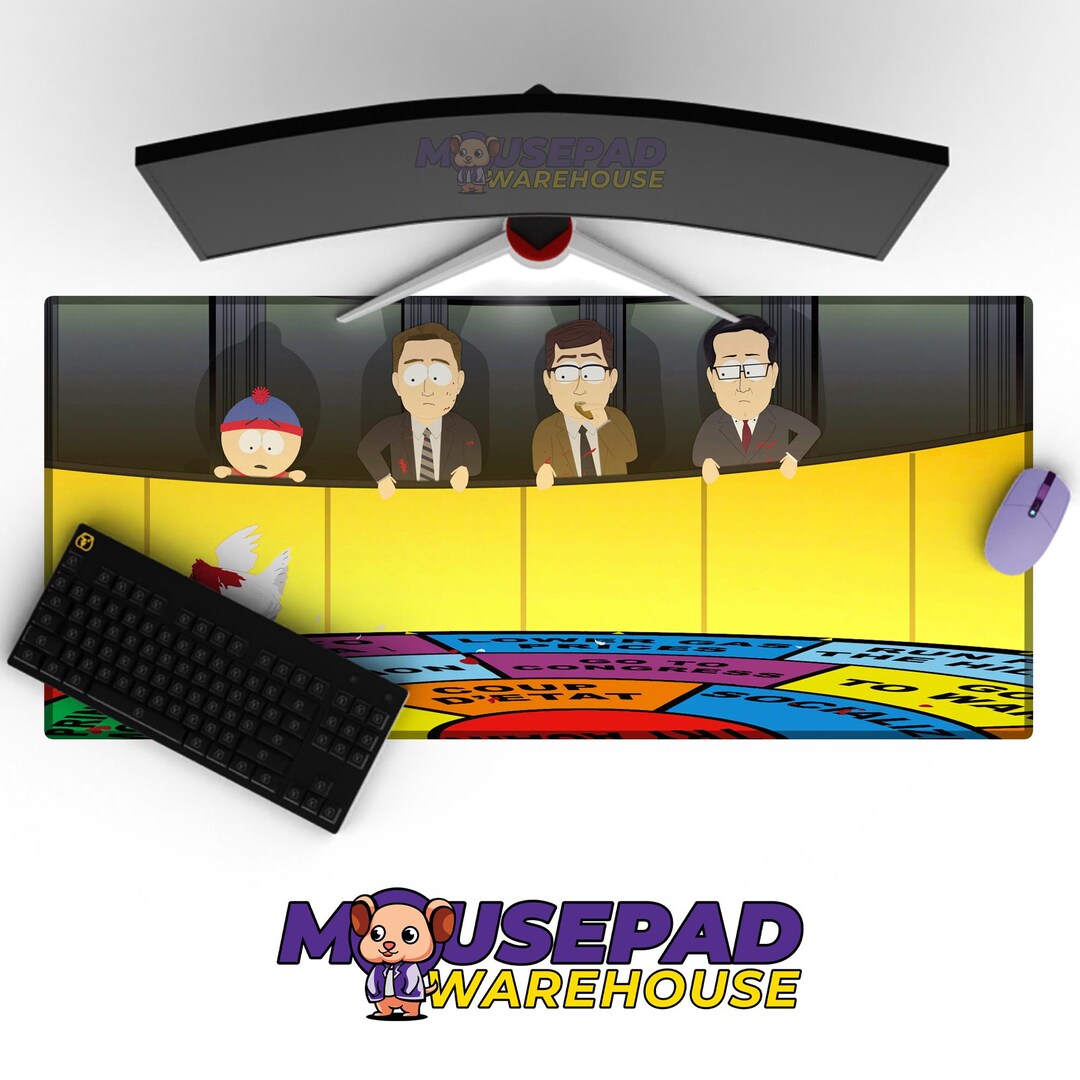 South Park TV Show Mousepad 590839 // Large Desk Mat, TCG Playmat, Extended, Office Desk Pad ...