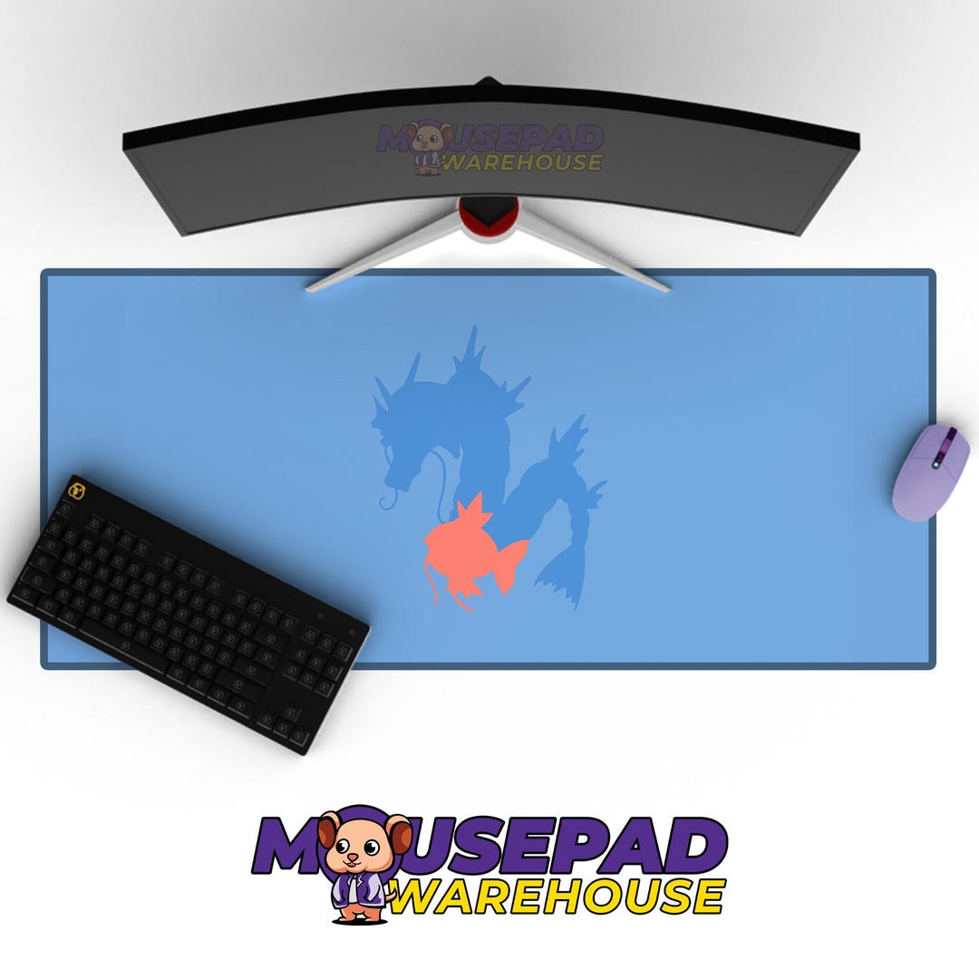 Magikarp, Gyarados Pokemon TV Show Mousepad 961624 // Large Desk Mat ...