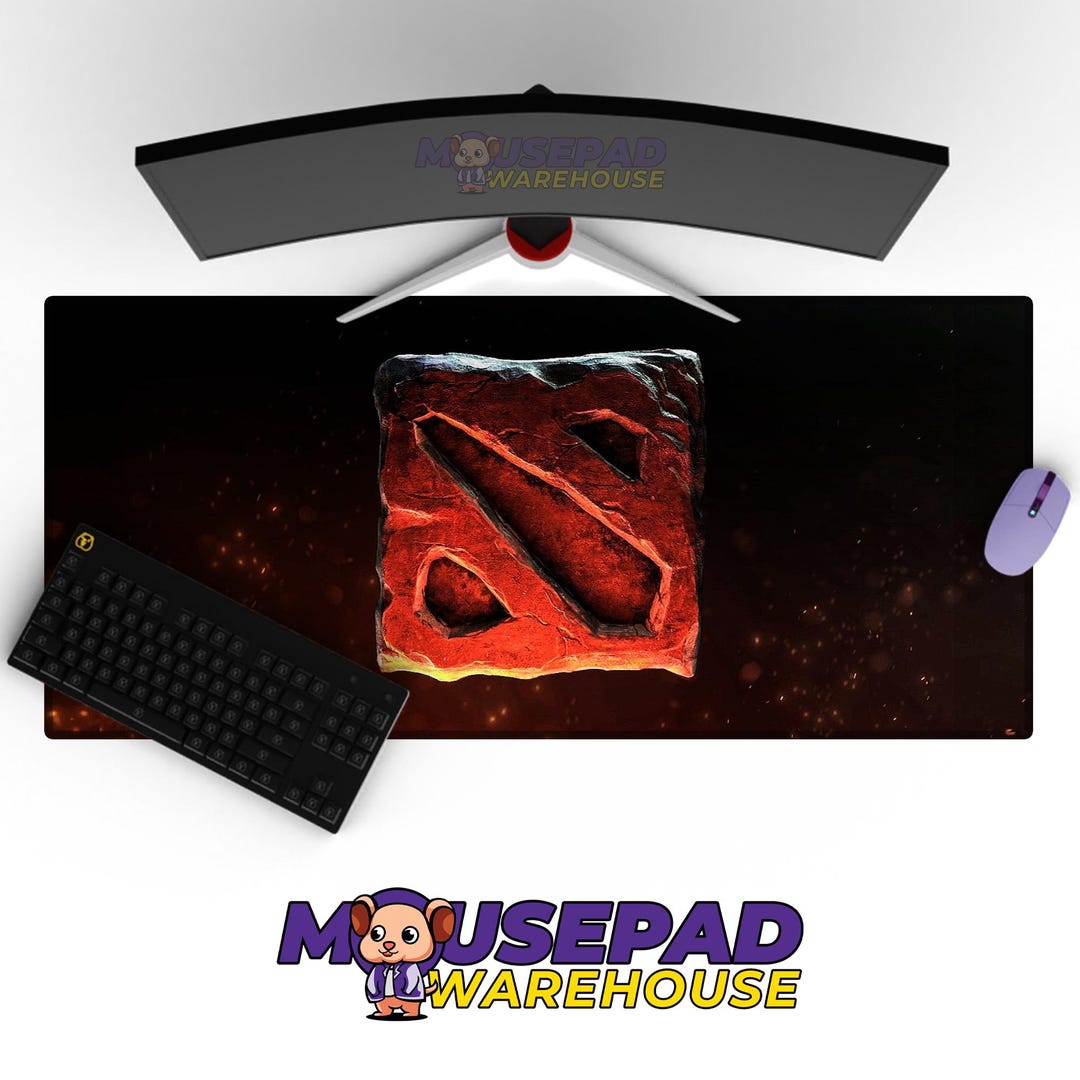 Dota 2 Inspired Mousepad 342127 // Large Desk Mat, TCG Playmat, XL ...