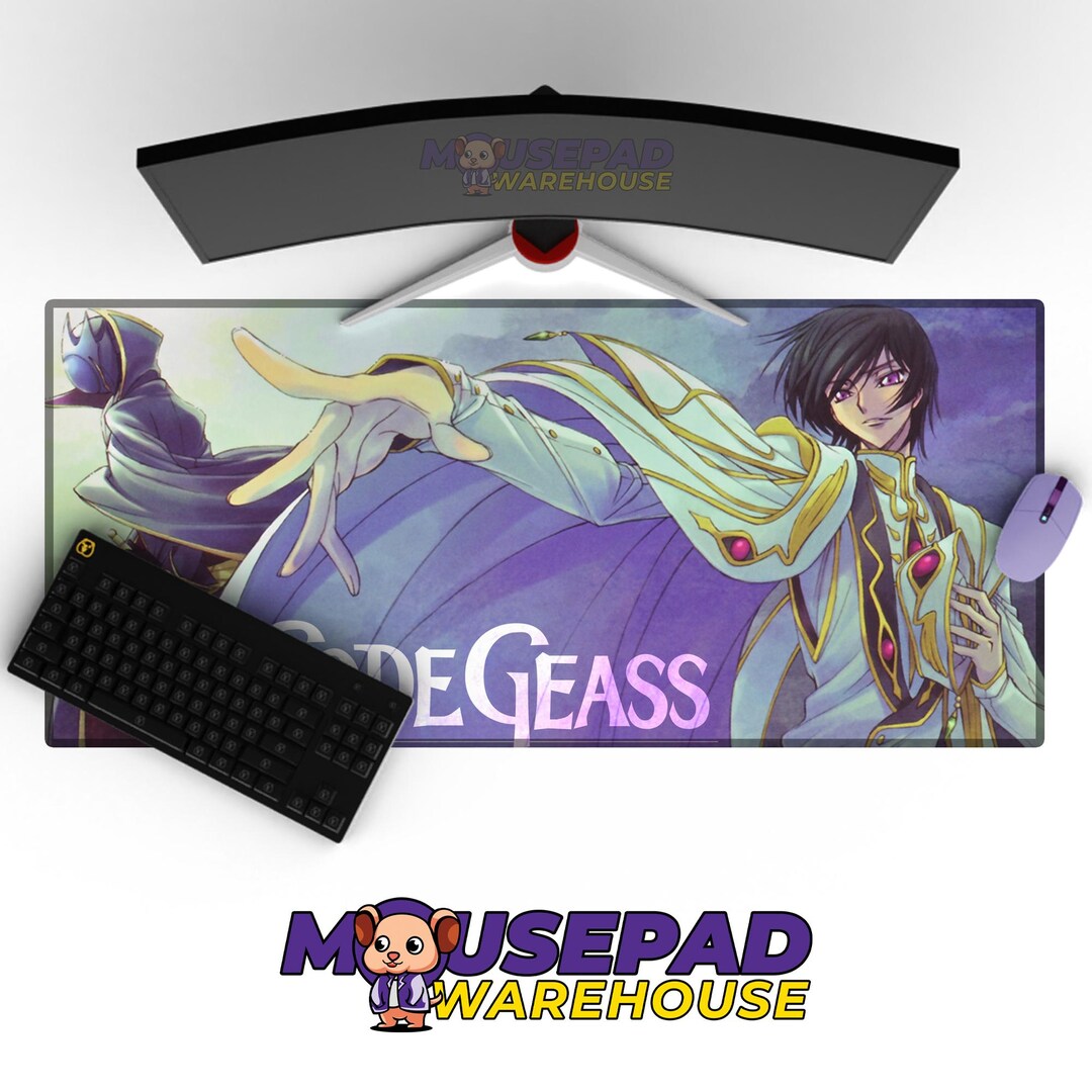 Code Geass Inspired Anime Mousepad 1150787 // Large Desk Mat, TCG ...