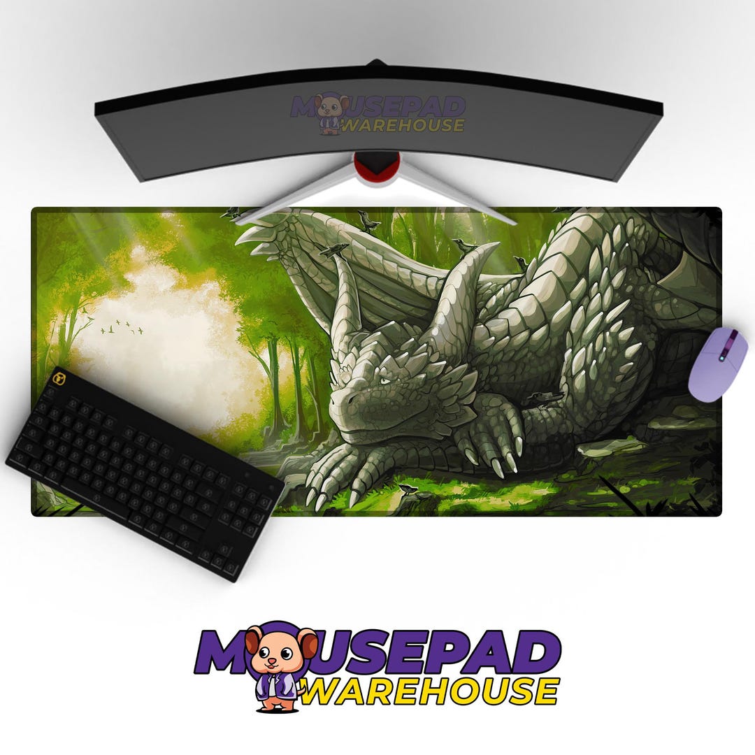 Dungeons & Dragons Dnd Inspired Mousepad 917191 // Large Desk Mat, TCG ...