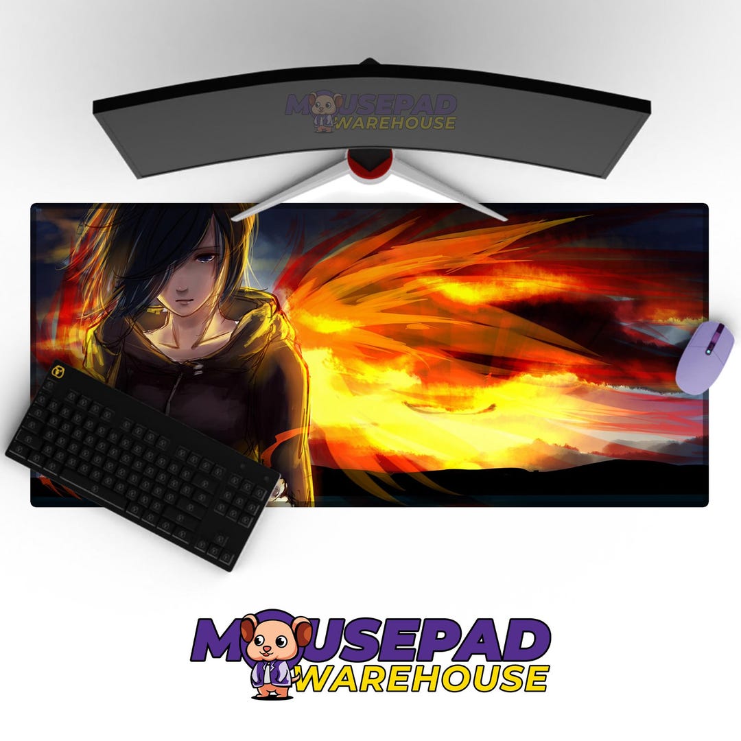 Tokyo Ghoul Inspired Anime Mousepad 596886 // Large Desk Mat, TCG ...