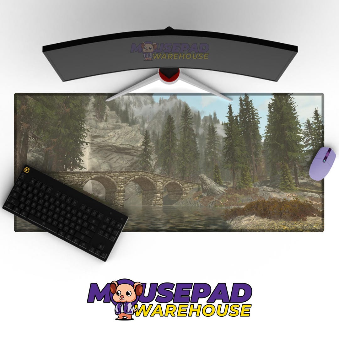 The Elder Scrolls V Skyrim Wallpapers Inspired Mousepad 1343974 ...