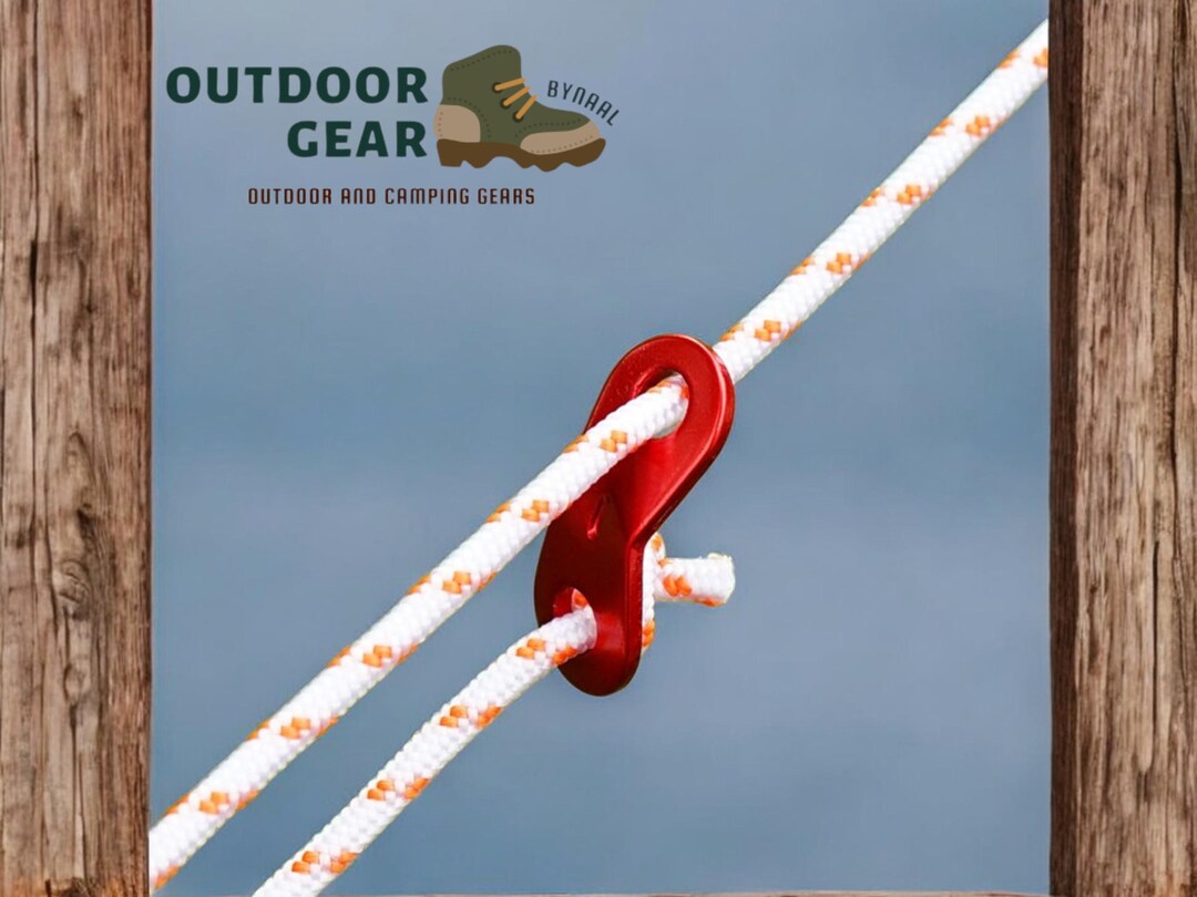 Tent Rope Tensioners Adjustable Buckle Kit Durable Tarp Fasteners for ...