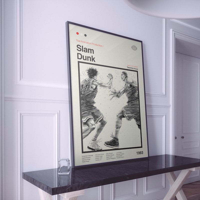 Anime Poster Slam Dunk - Etsy
