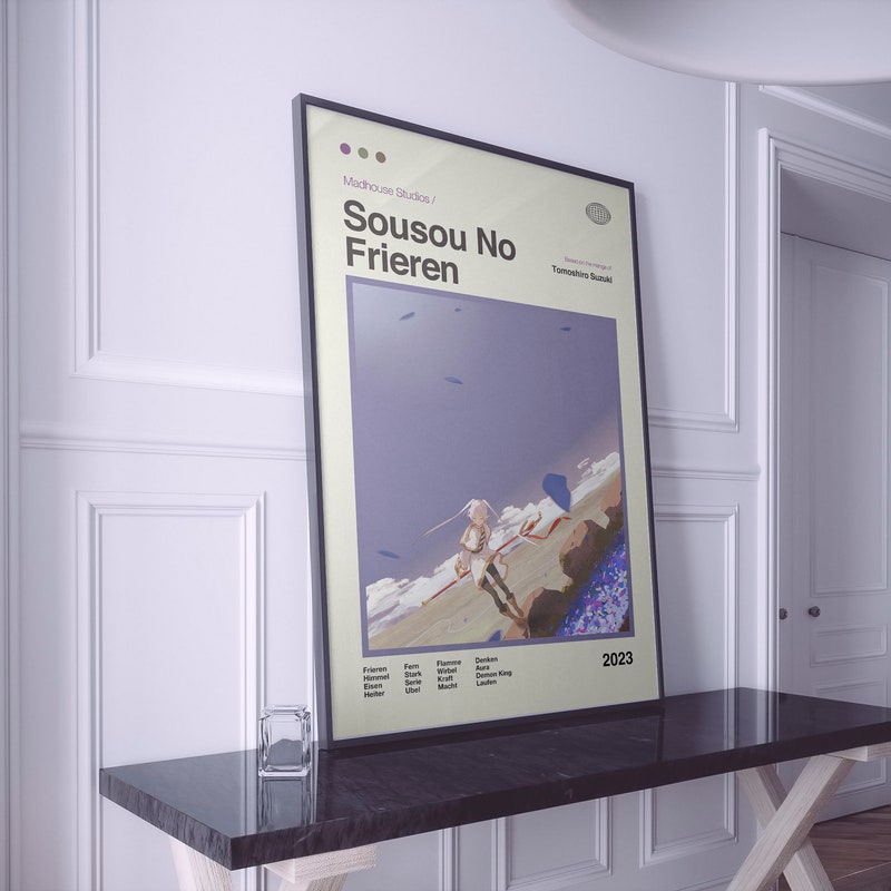 Frieren Poster - Etsy