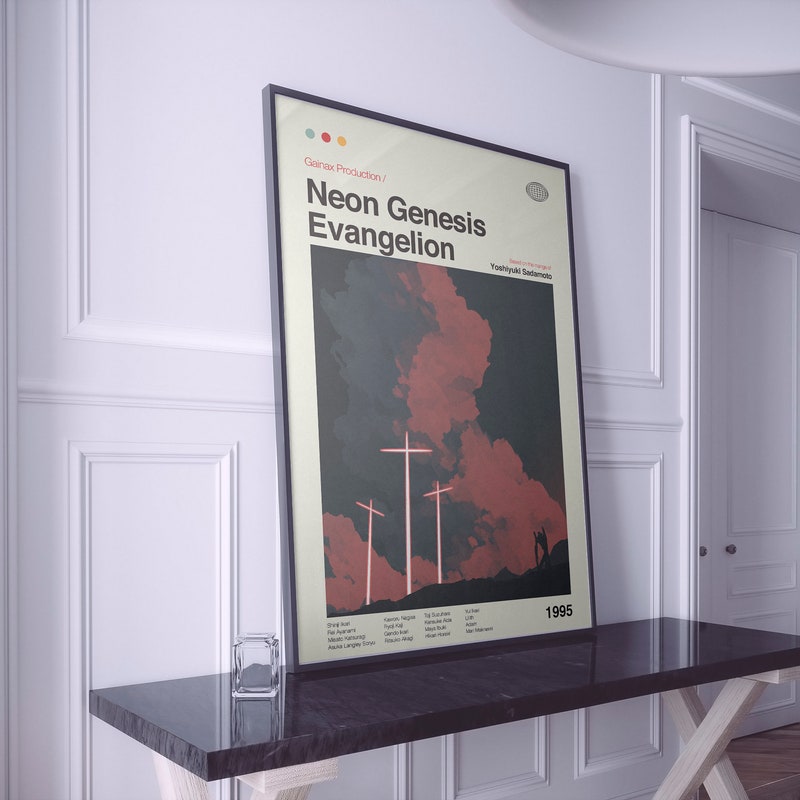 Neon Genesis Anime Poster - Etsy