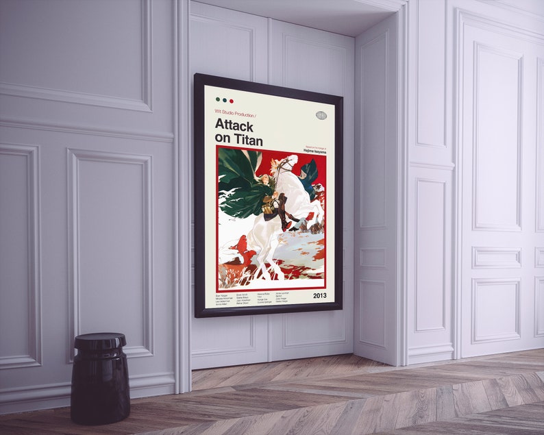Attack on Titan Poster | AOT Anime Print | Anime Poster | Anime Manga ...