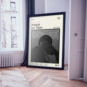 Attack on Titan Poster AOT Anime Print Anime Poster Anime Manga Art ...