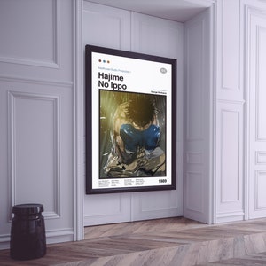 Hajime No Ippo Poster | Hajime No Ippo Print | Anime Poster | Anime Art ...