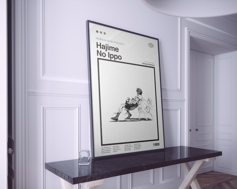Hajime No Ippo Poster | Hajime No Ippo Print | Anime Poster | Anime Art ...