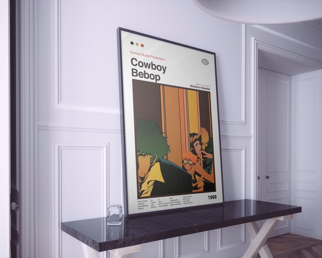 Cowboy Bebop Poster | Cowboy Bebop Print | Anime Poster | Anime Manga ...