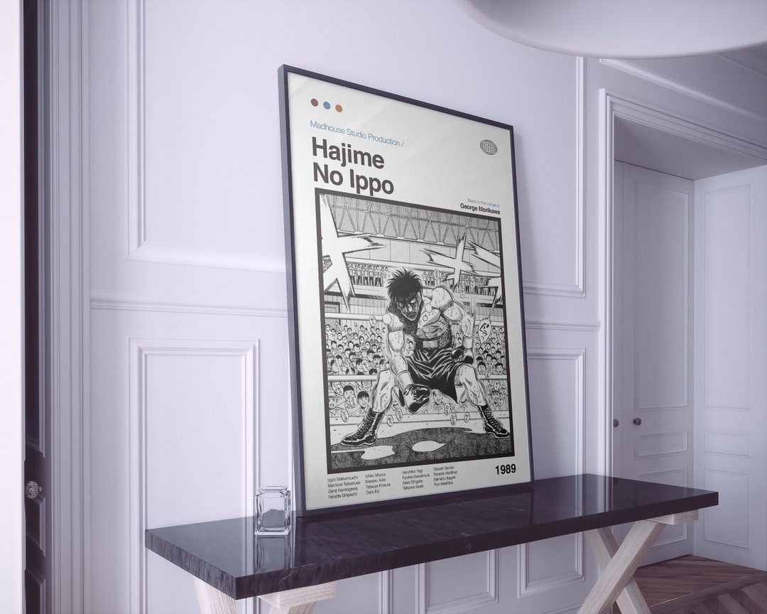 Hajime No Ippo Poster | Hajime No Ippo Print | Anime Poster | Anime Art ...