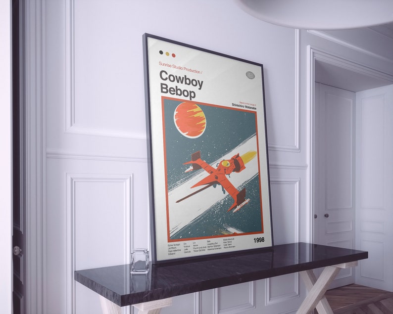 Cowboy Bebop Poster | Cowboy Bebop Print | Anime Poster | Anime Manga ...