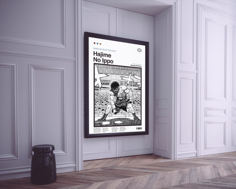 Hajime No Ippo Poster | Hajime No Ippo Print | Anime Poster | Anime Art ...