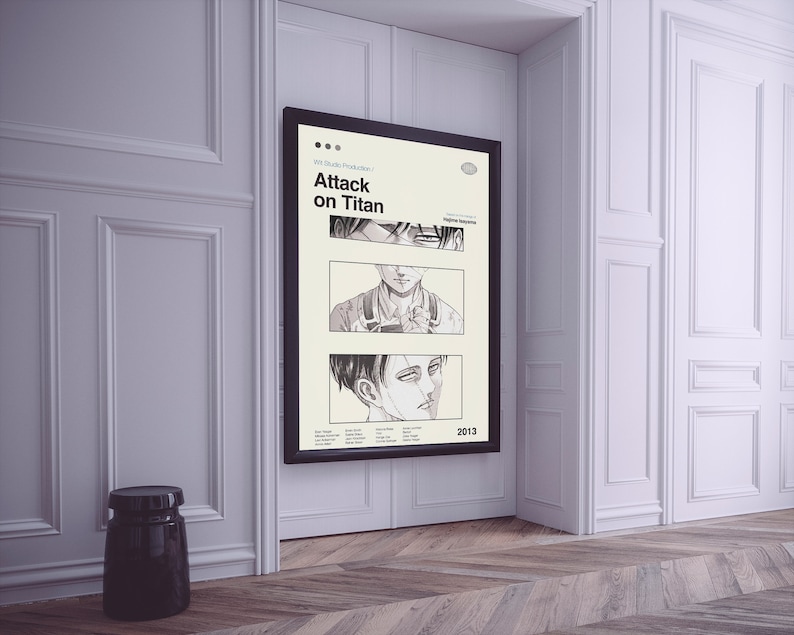 Attack on Titan Poster AOT Anime Print Anime Poster Anime Manga Art ...