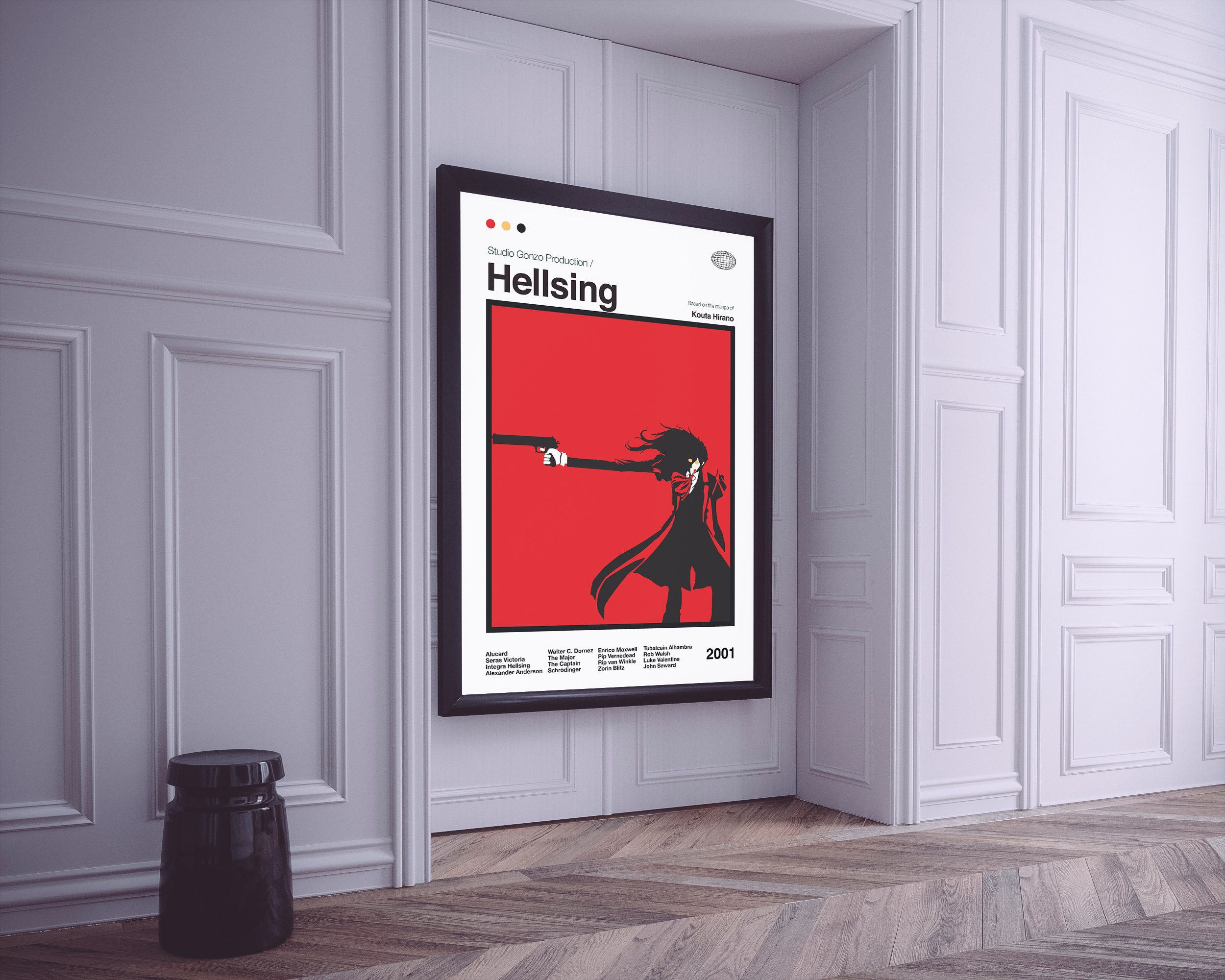 Hellsing Poster Hellsing Ultimate Anime Print Anime Poster Anime Manga ...