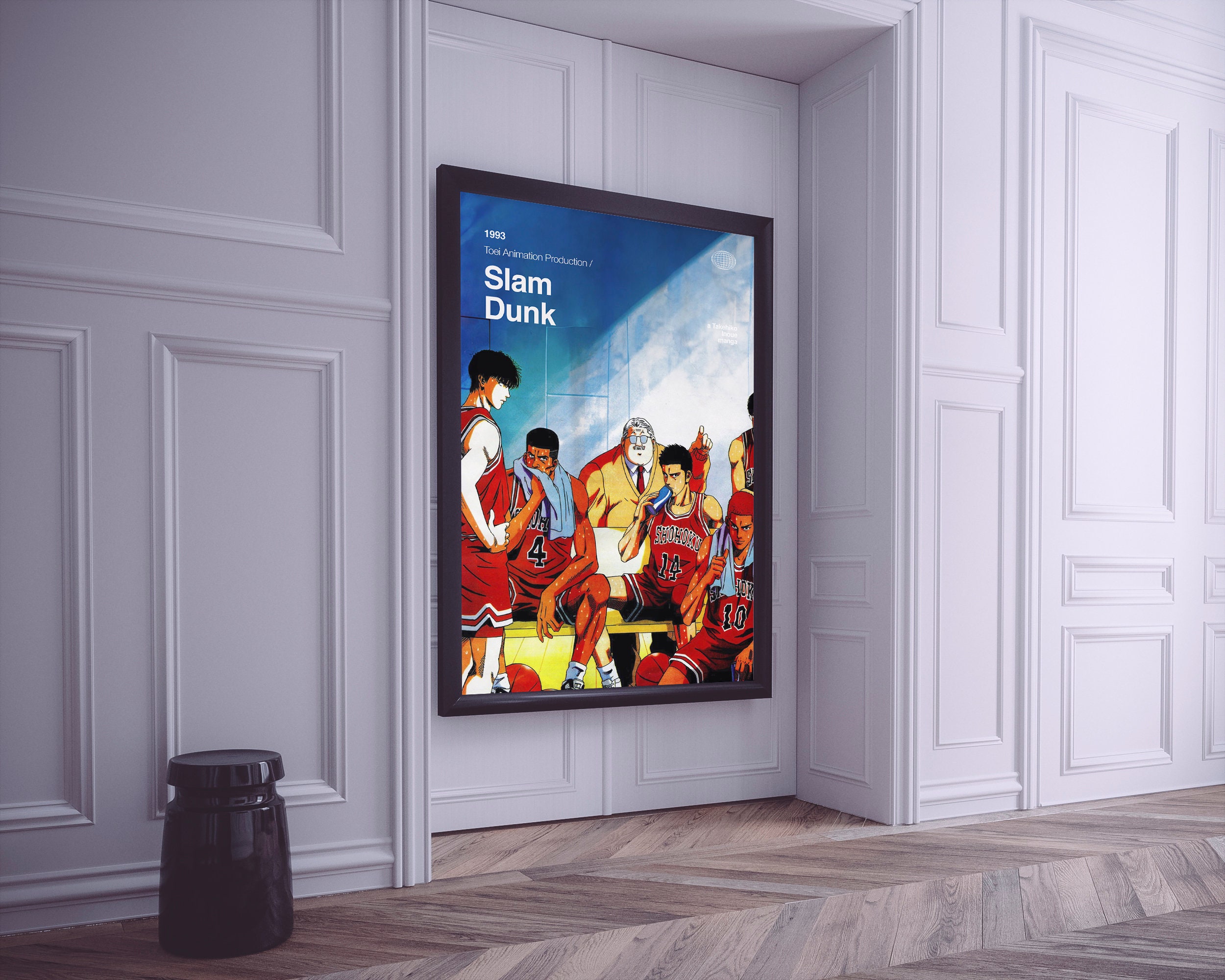 Slam Dunk Poster | Slam Dunk Print | Anime Poster | Anime Manga Art ...
