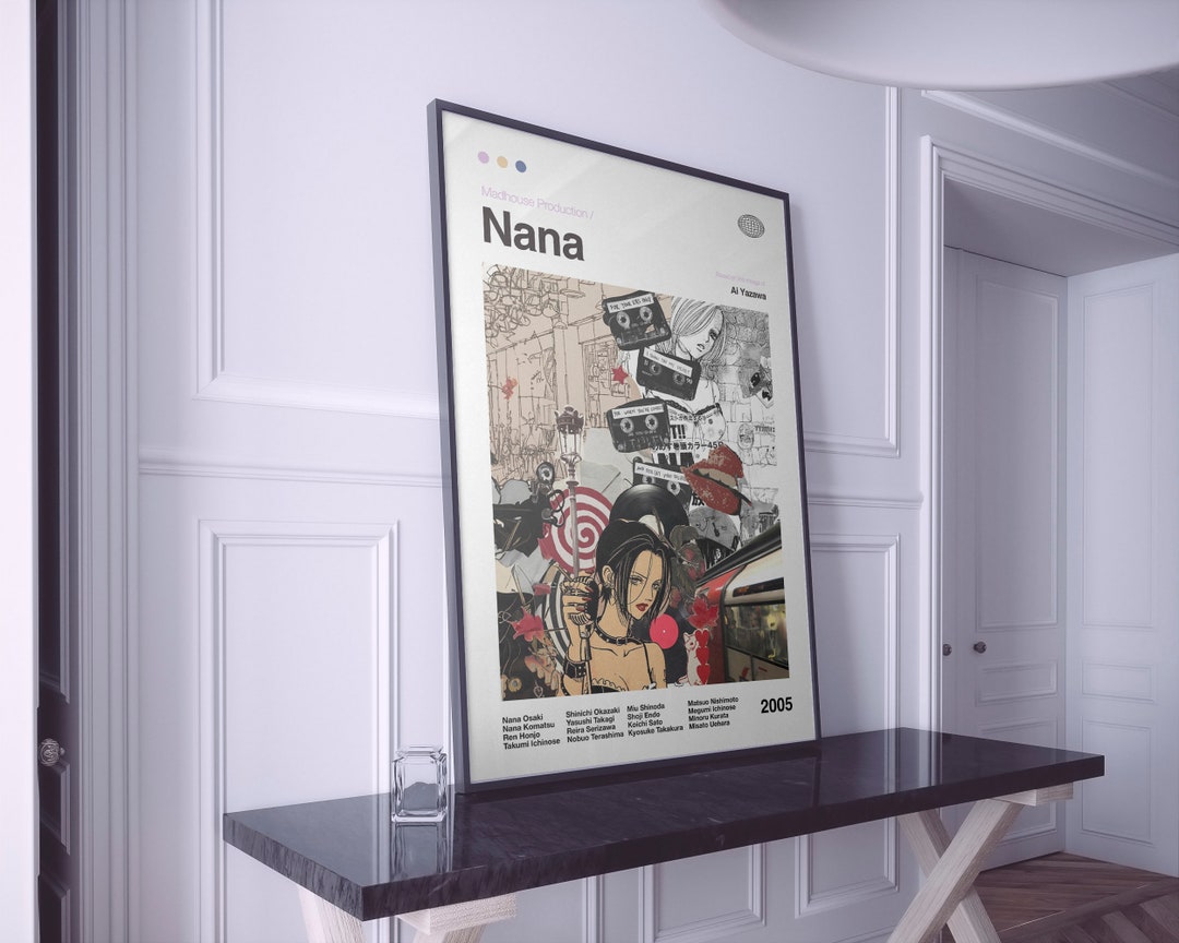 Nana Poster | NANA Anime Print | Anime Poster | Anime Manga Art Print ...