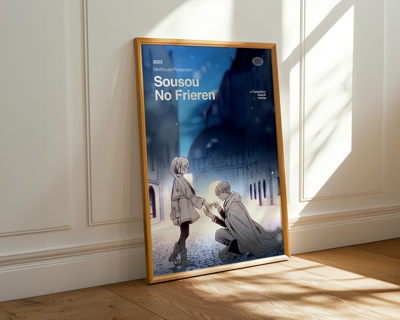 Sousou No Frieren Anime Poster: Frieren Manga Art Print - Etsy