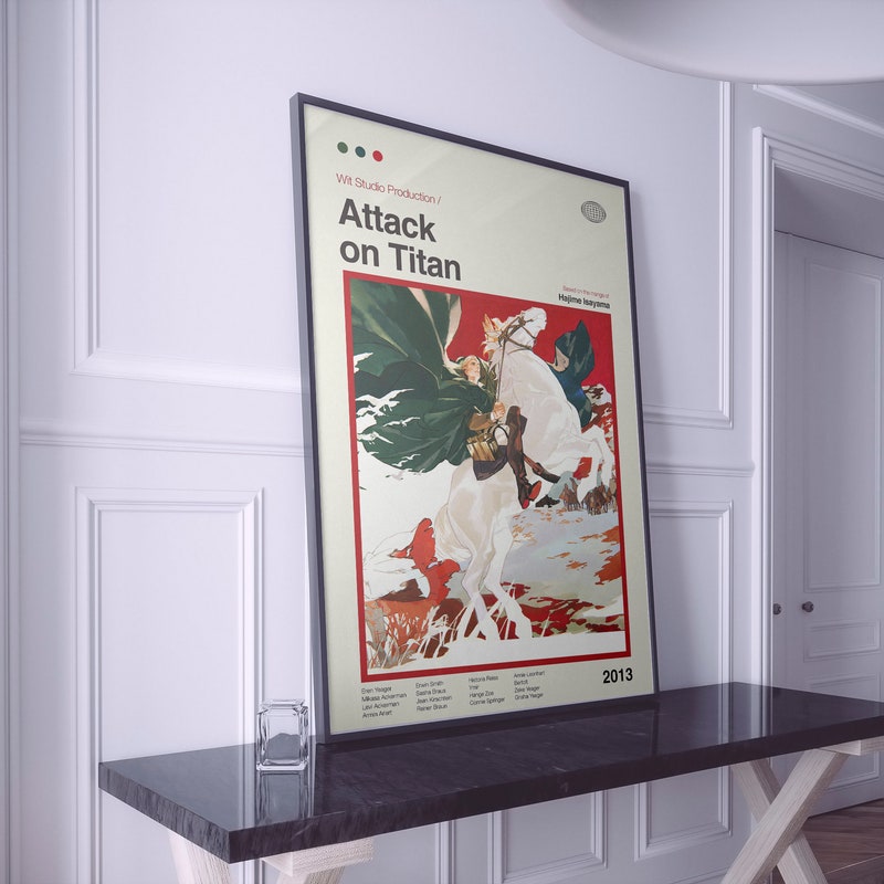 Attack on Titan Poster - Etsy